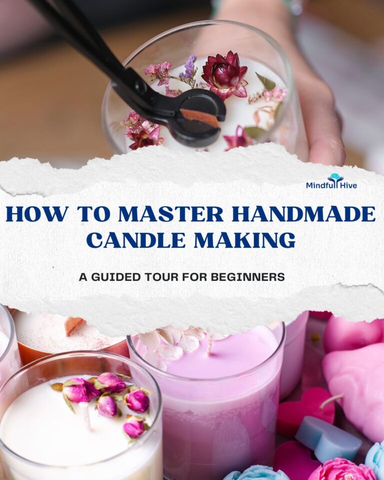 Handmade Candle Making : Complete Beginner's Guide to Crafting