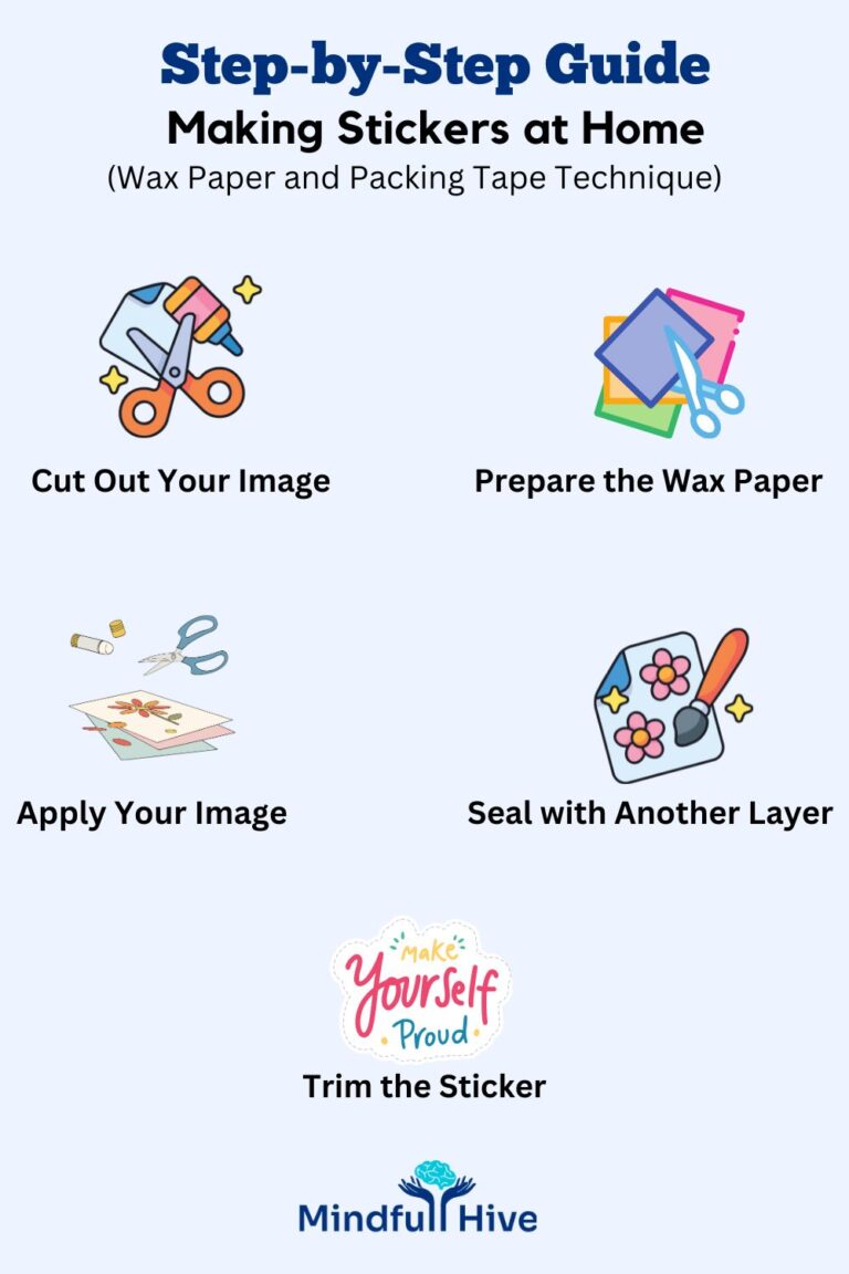 How to Make Stickers at Home with Paper – DIY Custom Guide