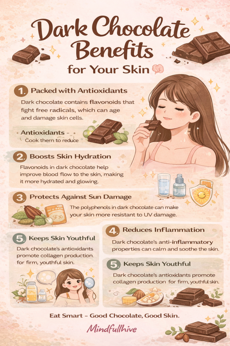 How Dark Chocolate Benefits Skin: 7 Science-Backed Ways
