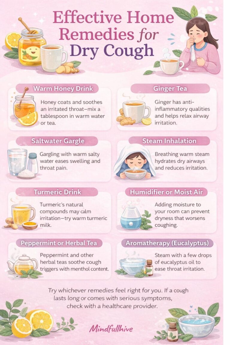 How to Stop Dry Cough Fast with Home Remedies | Natural Relief